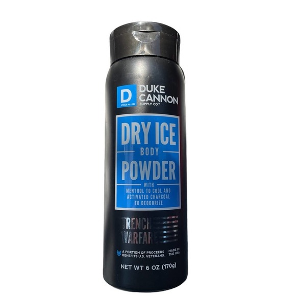Duke Cannon | Grooming | Trench Warfare Dry Ice Body Powder 6 Oz Duke ...
